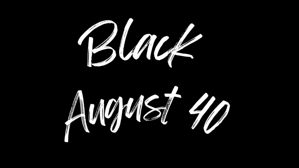 Joedee’s Black August 40th Anniversary Collection – Black August 2024